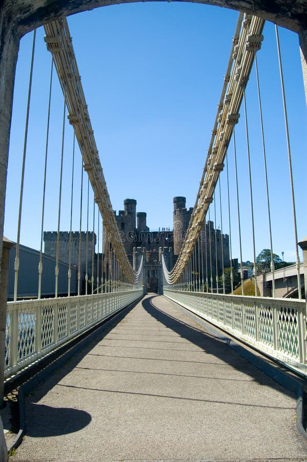 Bridge and castle stock image. Image of europe, architecture - 1130749