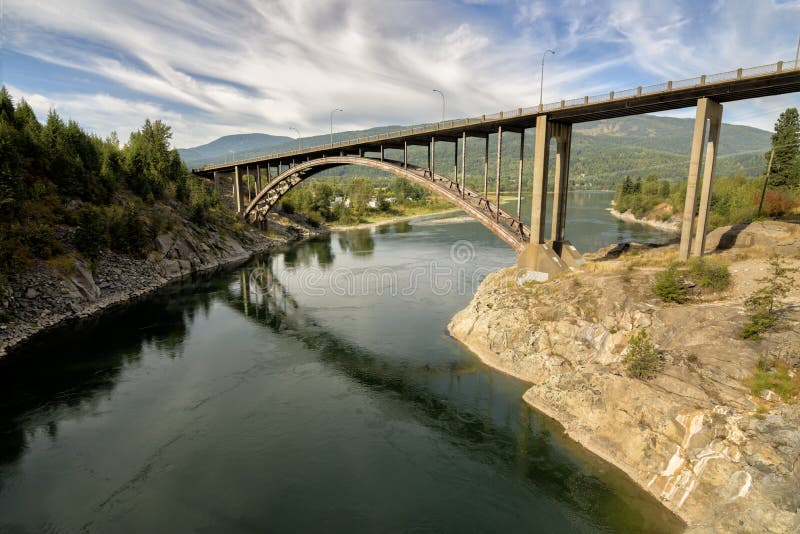 Downtown Creston BC, Canada. Editorial Photo - Image of main, british ...