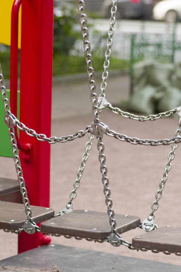 Bridge on the chains stock image. Image of steps, chain - 75231167