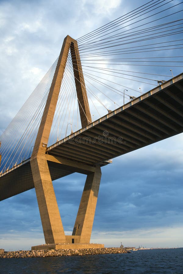 Cooper River Bridge stock photo. Image of color, charleston - 2051556
