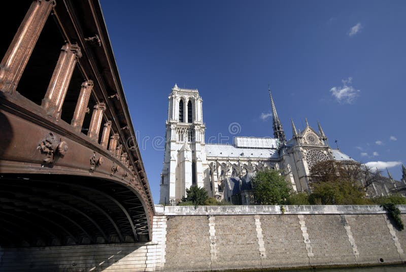 Bridge and church stock image. Image of horizontal, river - 11667001