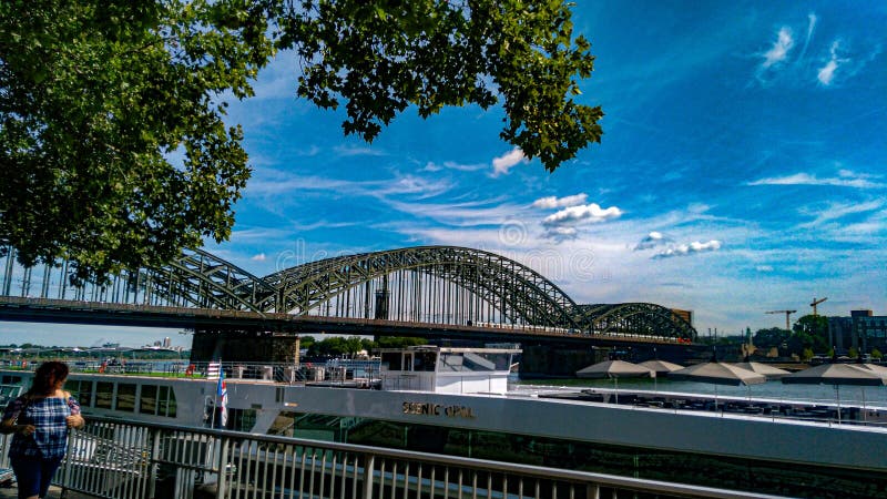 The bridge of Cologne editorial stock image. Image of cologne - 172661814