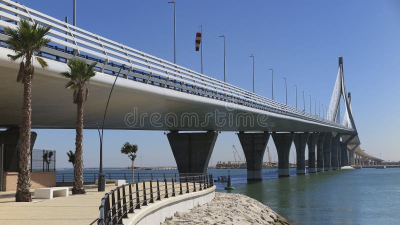 Bridge of the Constitution of 1812 in the City of Cadiz, Spain ...