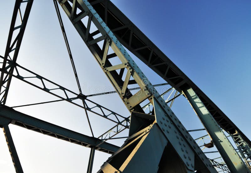 Bridge construction stock photo. Image of blue, architecture - 13274214