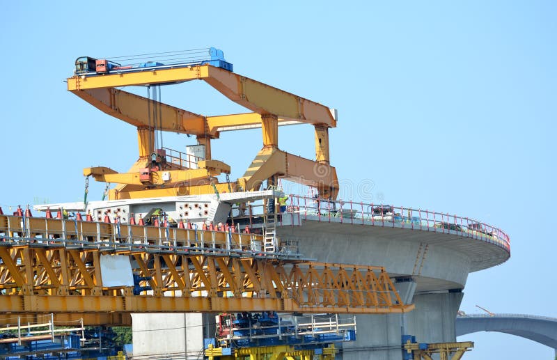 Bridge Construction stock image. Image of construction - 25448865