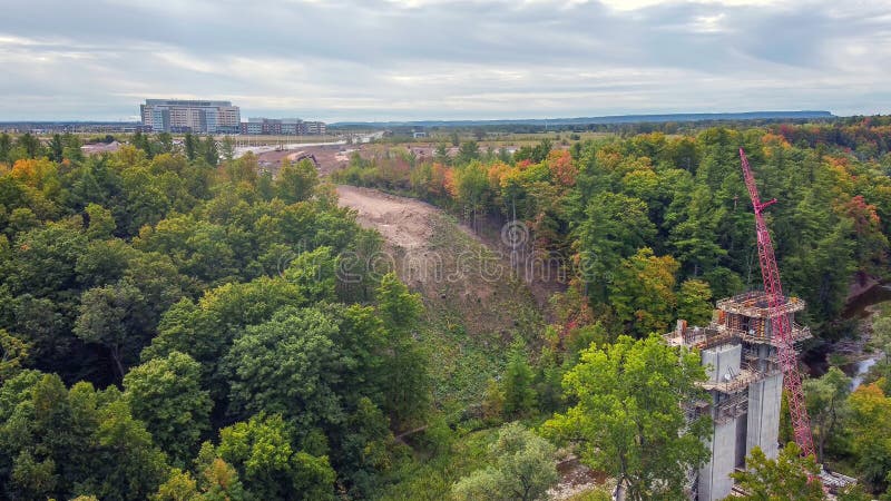 Bridge construction stock photo. Image of outdoor, plant - 281578182