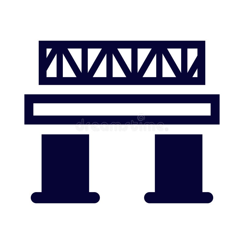Bridge, Construction, Brick Bridge, Brick Bridge Icon Stock Vector ...