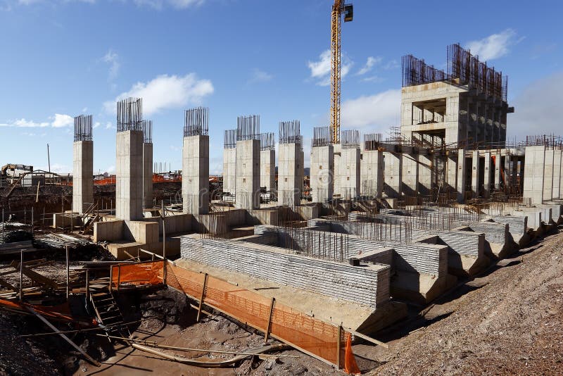 Bridge construction stock image. Image of equipment, manual - 60177117