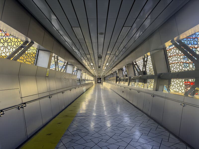 Bridge Corridor Old Airport Road Doha Qatar Editorial Stock Photo ...