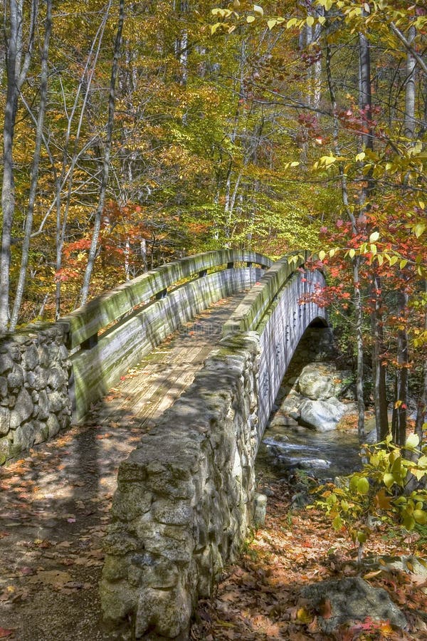 Bridge crossing a stream stock photo. Image of beautiful - 7670972