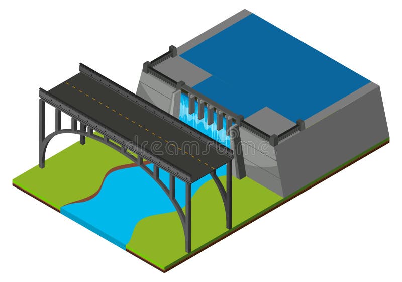 Dam Stock Illustrations – 2,931 Dam Stock Illustrations, Vectors ...