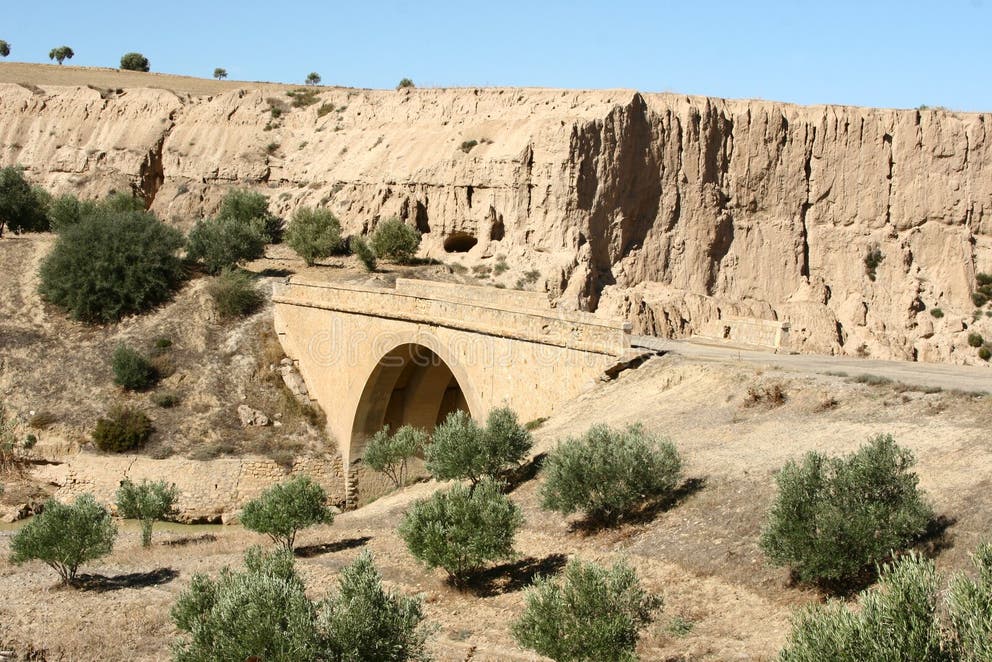Bridge in the Desert stock photo. Image of mountains, north - 1957538