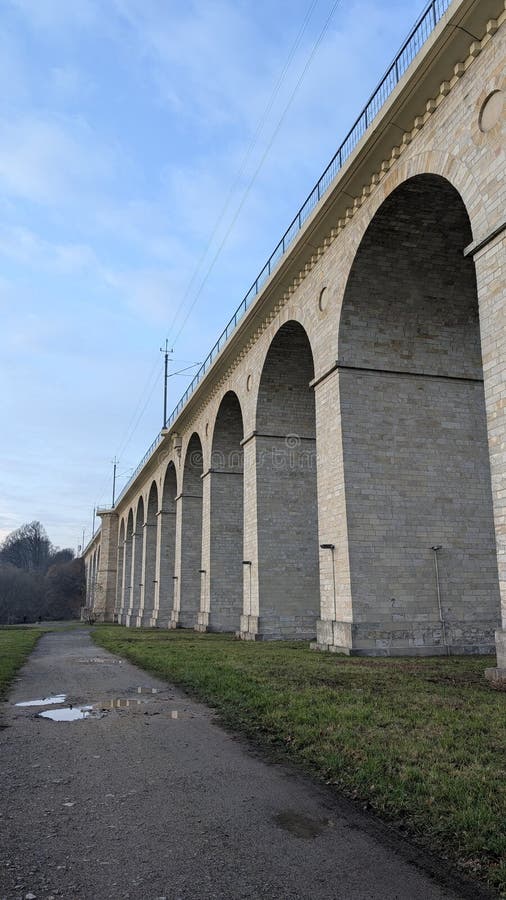 Bridge design with arches stock image. Image of tourism - 349298451