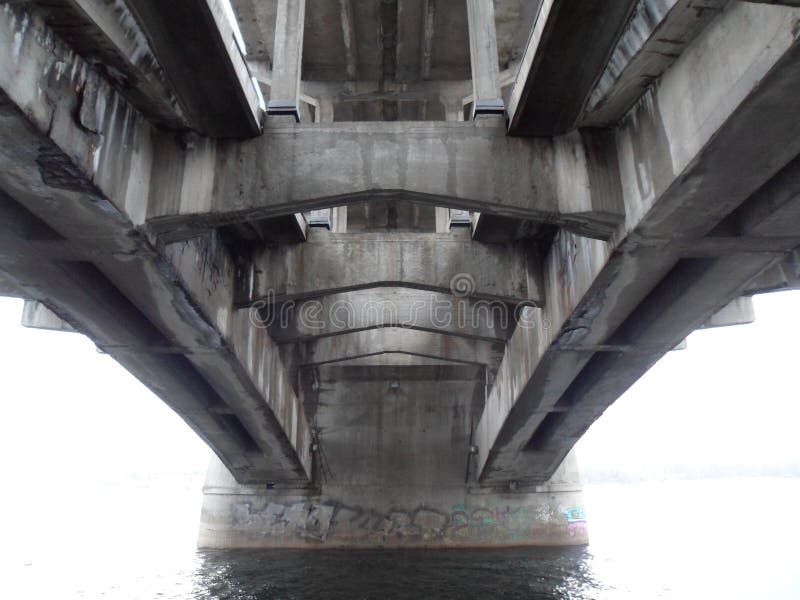 The Bridge S Design is Unique Cable-stayed Arch Bridge. Stock Photo ...