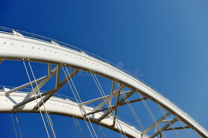 Modern bridge stock photo. Image of bridge, reinforced - 28424878