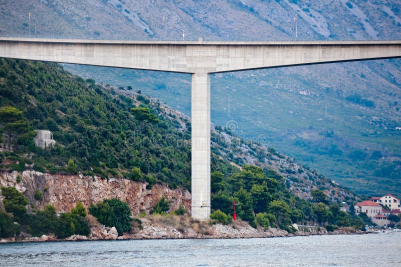 Bridge detail stock image. Image of bridge, piers, surface - 21005231