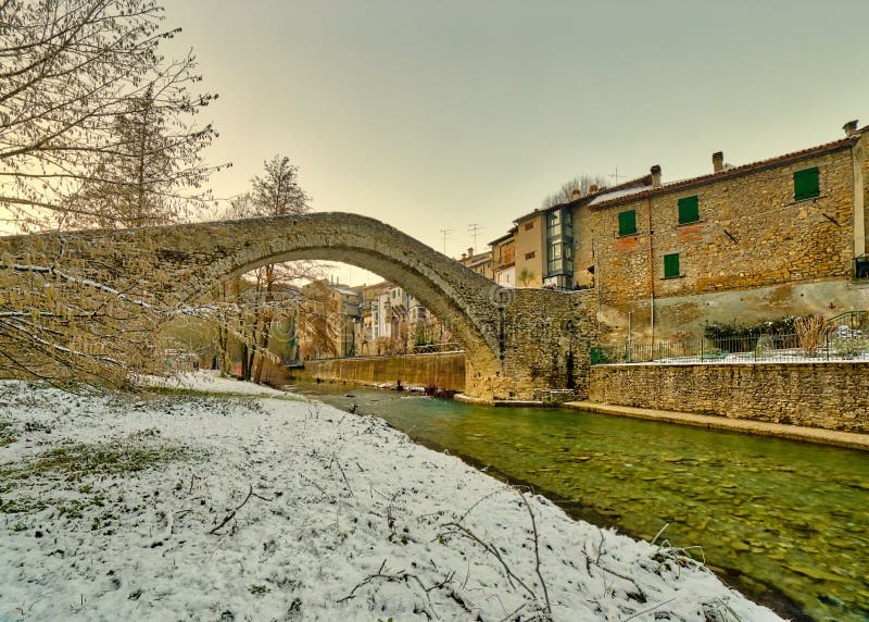 Bridge with donkey back stock photo. Image of europe - 106522074