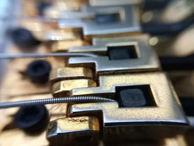 The Bridge on an Electric Guitar Functions To Anchor the Strings To the ...