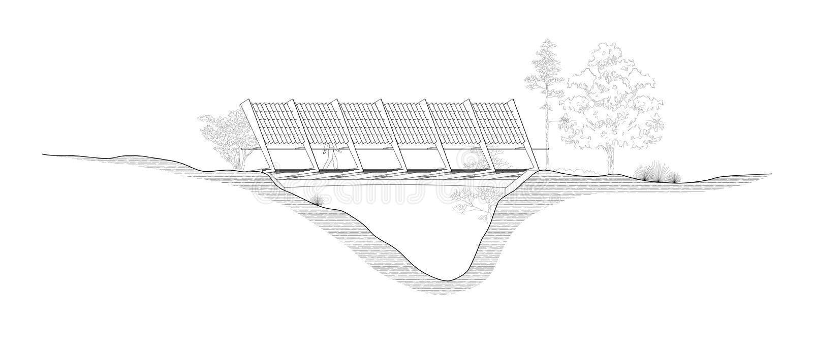 Architectural Elevation Stock Illustrations – 7,076 Architectural ...