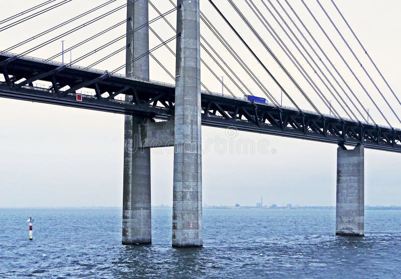 Bridge, Fixed Link, Cable Stayed Bridge, Extradosed Bridge Stock Photo ...