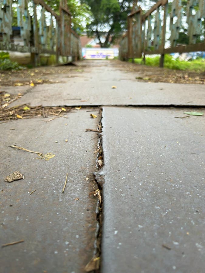 Bridge Floor Sheets Made of Iron are Joined by Welding Stock Image ...