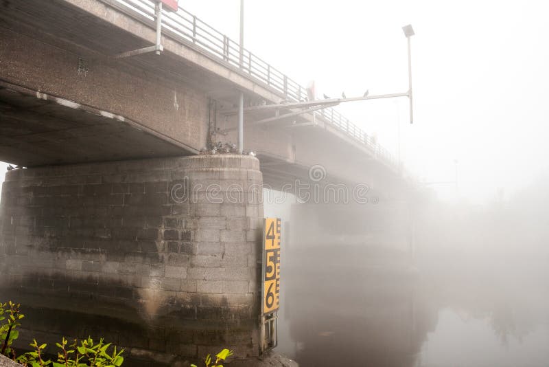 Bridge fog stock photo. Image of mystical, beautiful - 40313528