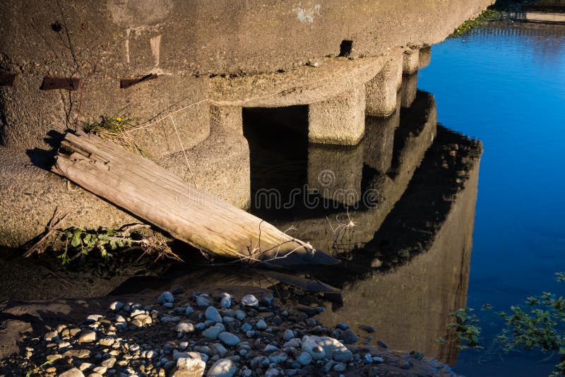 Bridge Foundation stock photo. Image of foundation, construction - 41324884