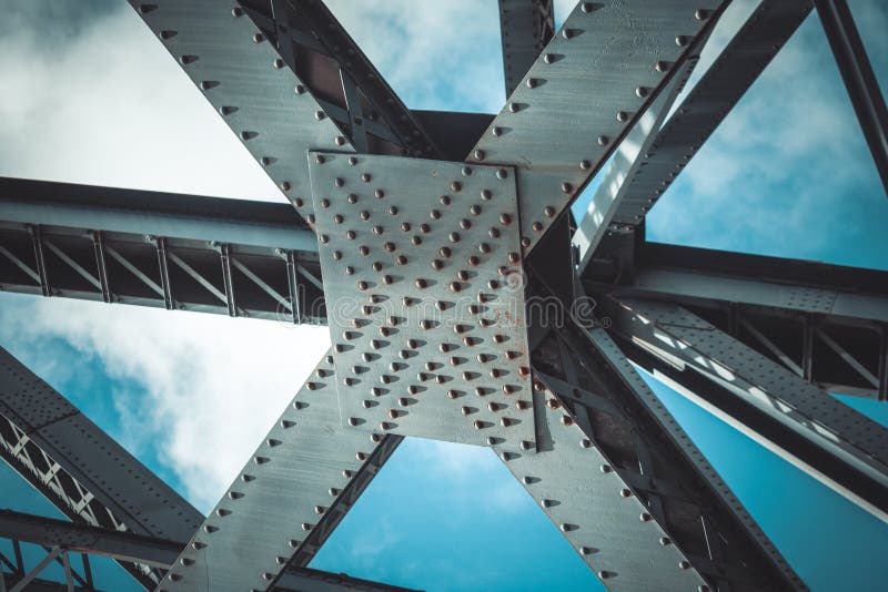 Bridge frame closeup stock photo. Image of abstract - 113618394