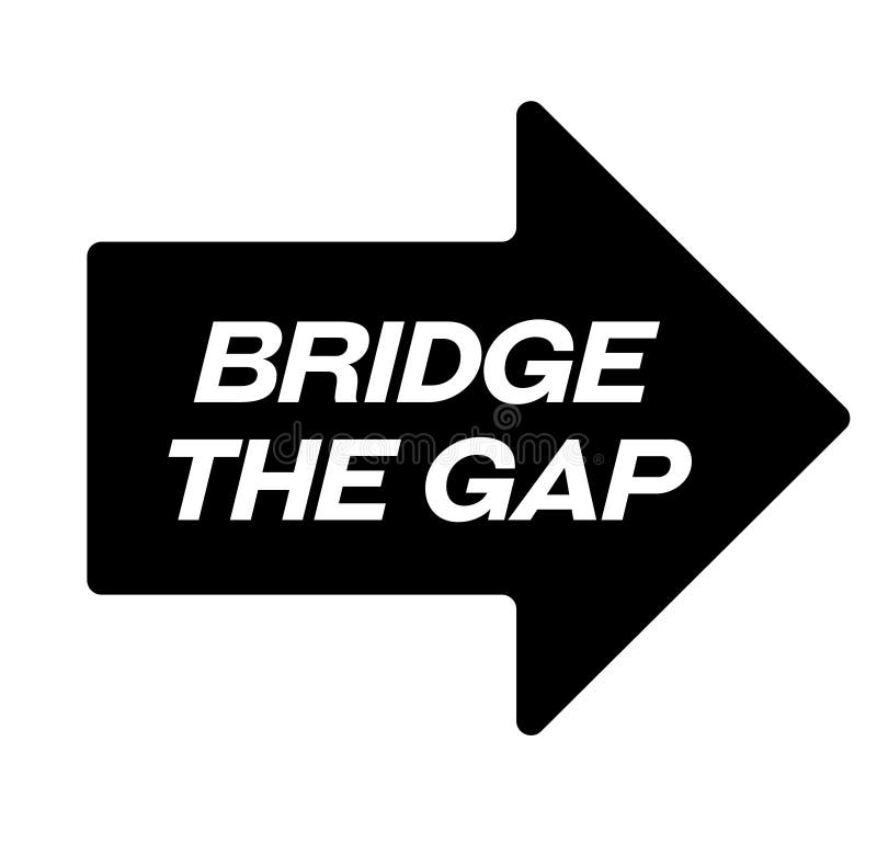 Bridge The Gap stock illustration. Illustration of head - 28146538