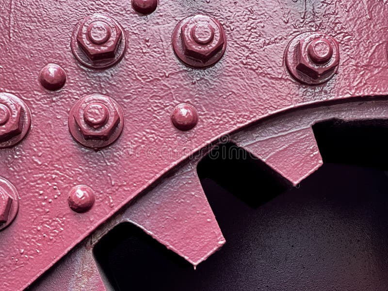 Bridge Gears and Rivets stock image. Image of bridge - 267782395