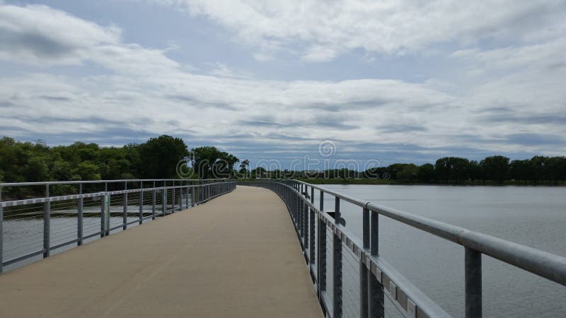 Bridge @ Grays Lake stock photo. Image of lake, crossing - 55051920