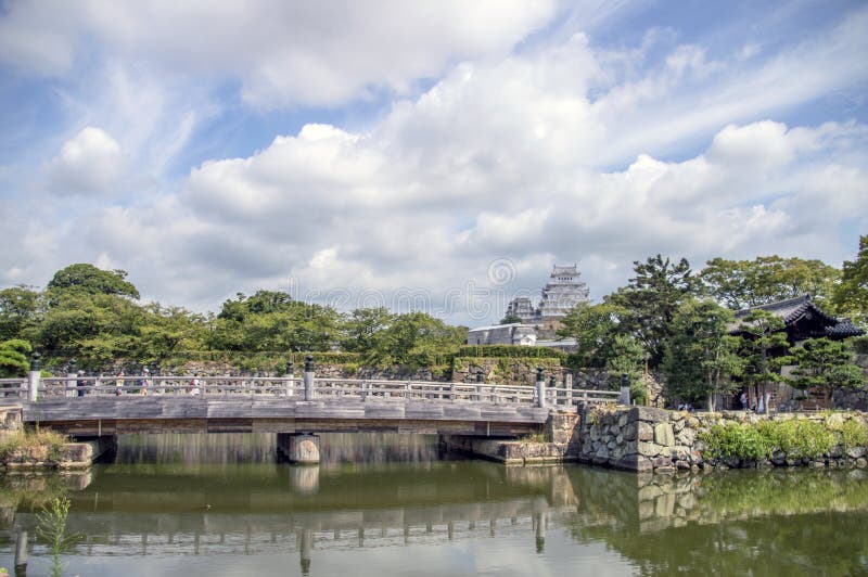 Bridge of Himeji Castle at Himeji Japan 2016 Editorial Image - Image of ...