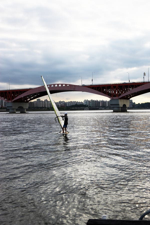 Bridge editorial stock photo. Image of suspension, people - 82413703