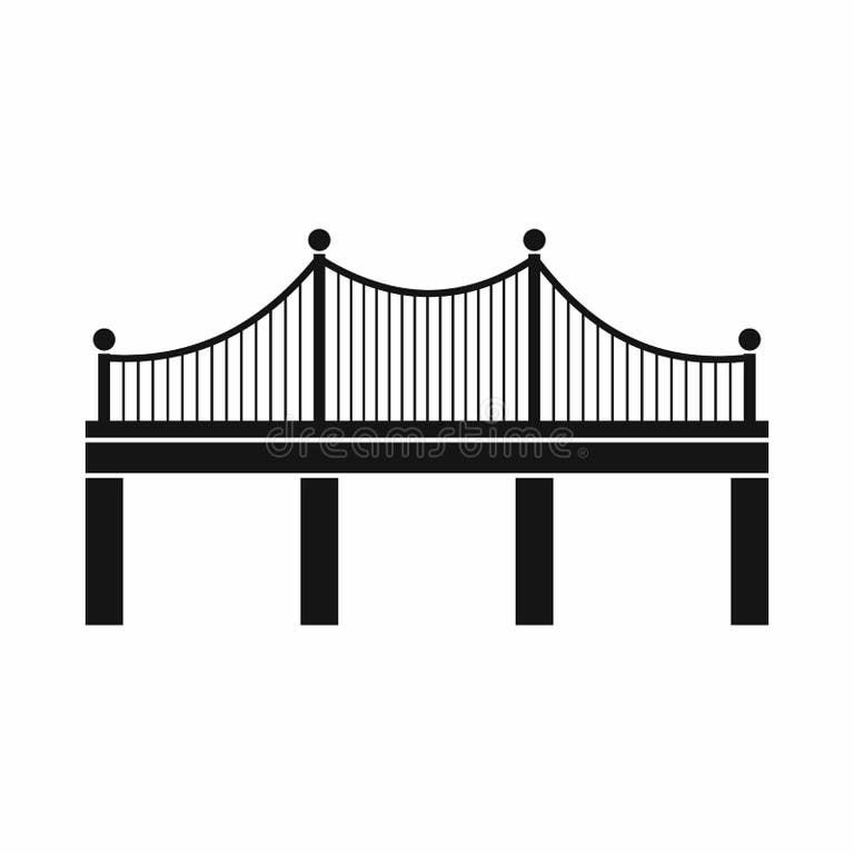 Simple Bridge Stock Illustrations – 9,385 Simple Bridge Stock ...