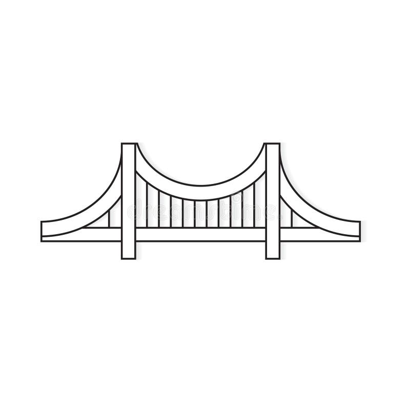 Bridge Black Grey Stock Illustrations – 379 Bridge Black Grey Stock ...