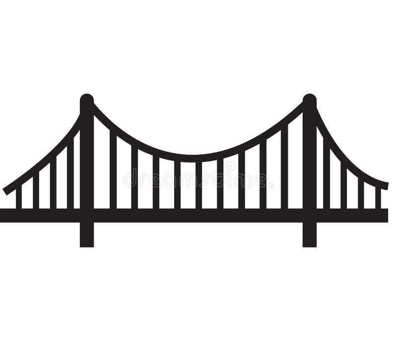 Simple Bridge Clipart