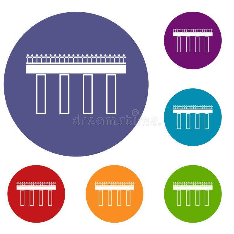 Bridge Circle Icons Stock Illustrations – 719 Bridge Circle Icons Stock ...