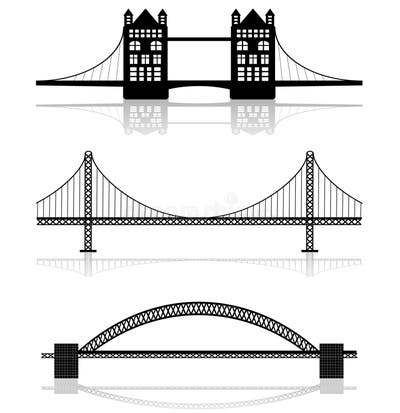 Bridge Cutout Stock Illustrations – 434 Bridge Cutout Stock ...