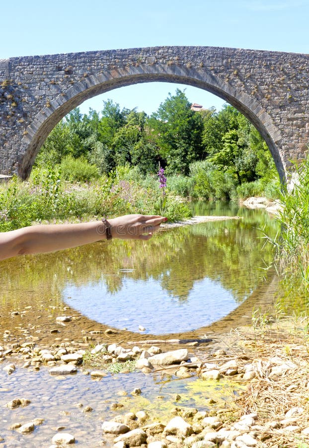 1,516 Circle Bridge Reflection Stock Photos - Free & Royalty-Free Stock ...