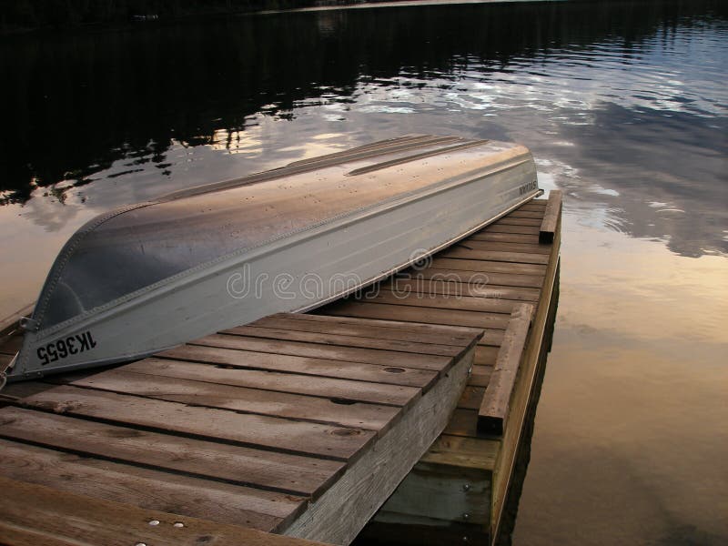 Bridge Lake Boat and Dock stock photo. Image of calm, water - 4706530