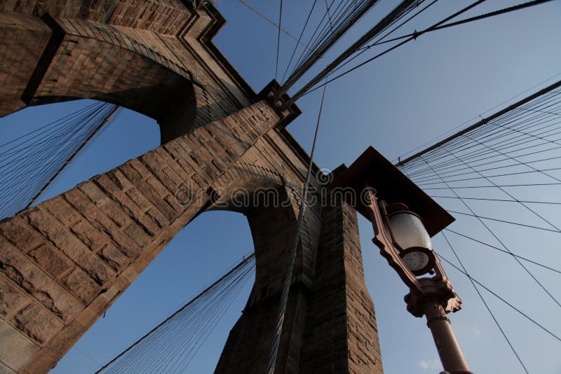 The Bridge and the Lamppost Stock Image - Image of orientation, famous ...
