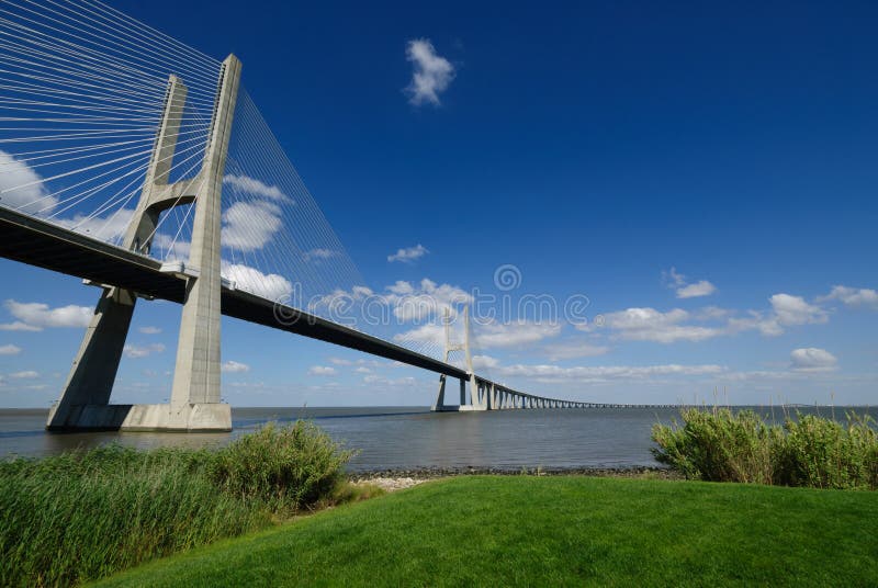 Bridge Landscape stock photo. Image of vegetation, europe - 25256632