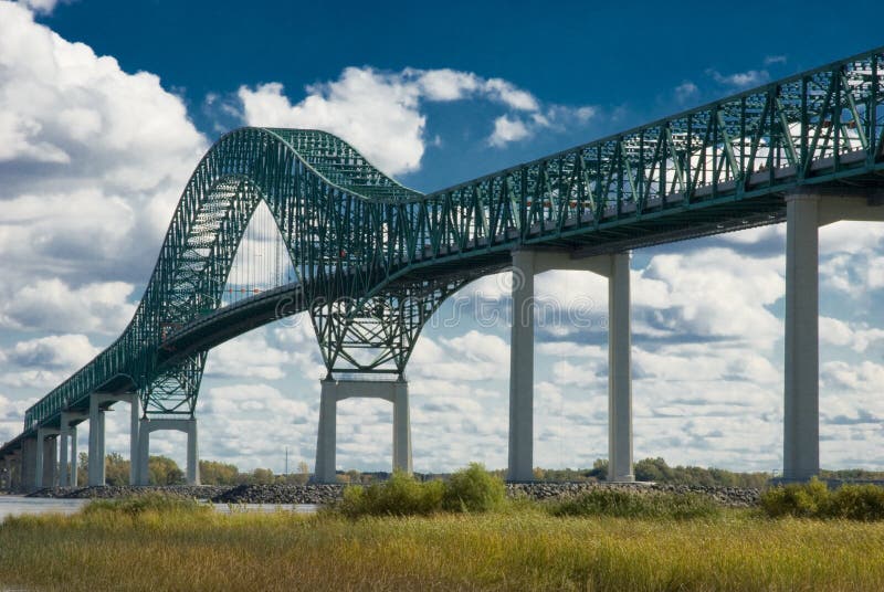 The Bridge Laviollette stock image. Image of pont, three - 4359949