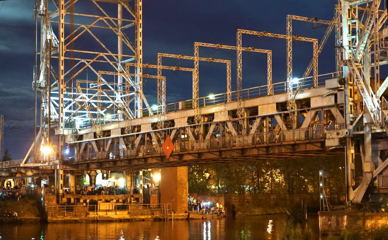 Bridge, Lifting, Counterweight, Support, River, Swing, Yacht, City ...