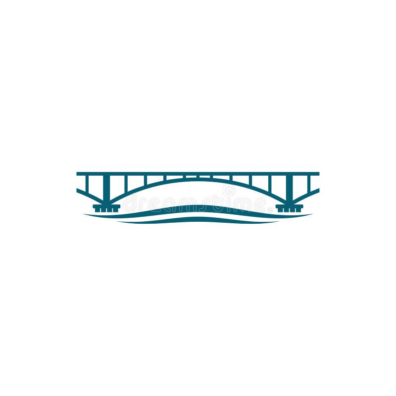 Bridge Logo Design Vector Illustration, Creative Bridge Logo Design ...