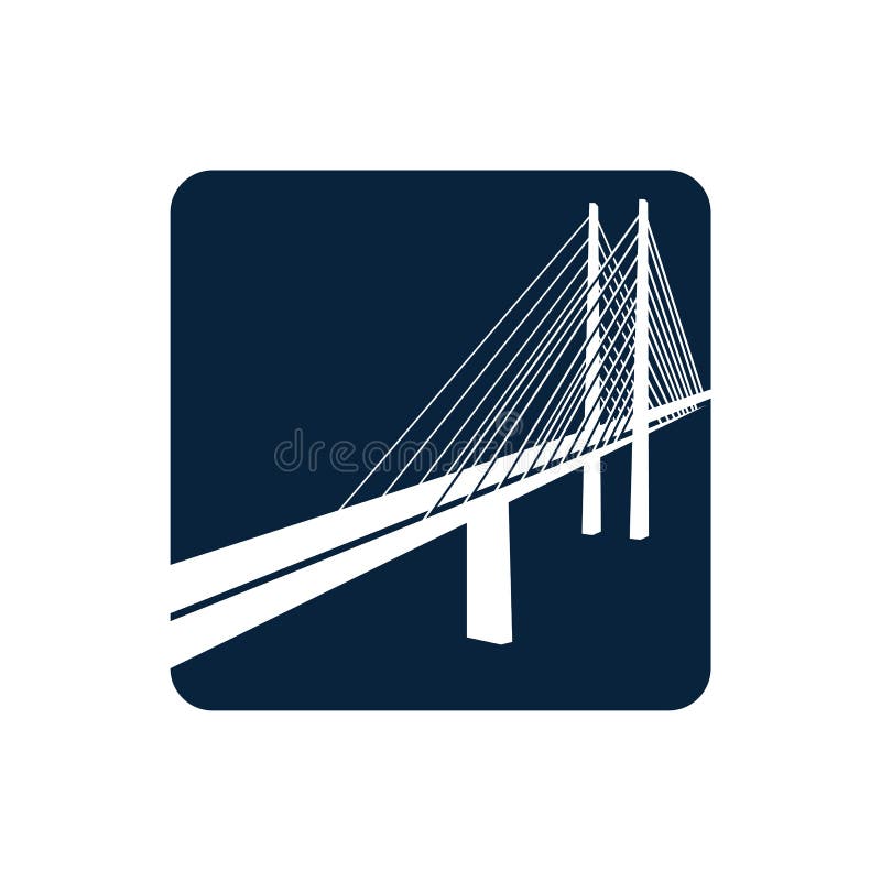 Bridge Logo Design Vector Illustration, Creative Bridge Logo Design ...