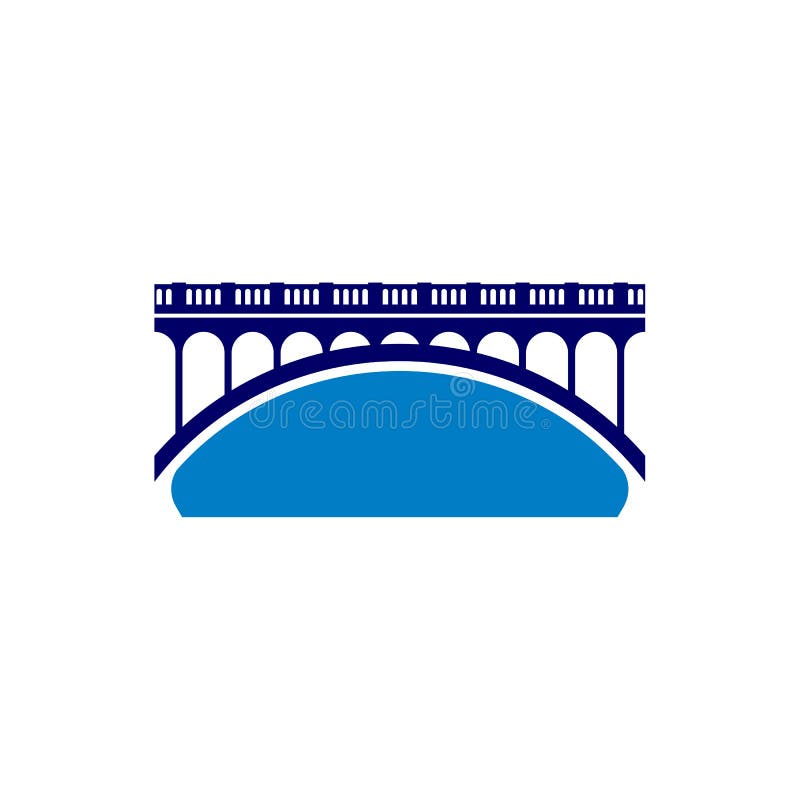 Bridge Logo Design Vector Illustration, Creative Bridge Logo Design ...