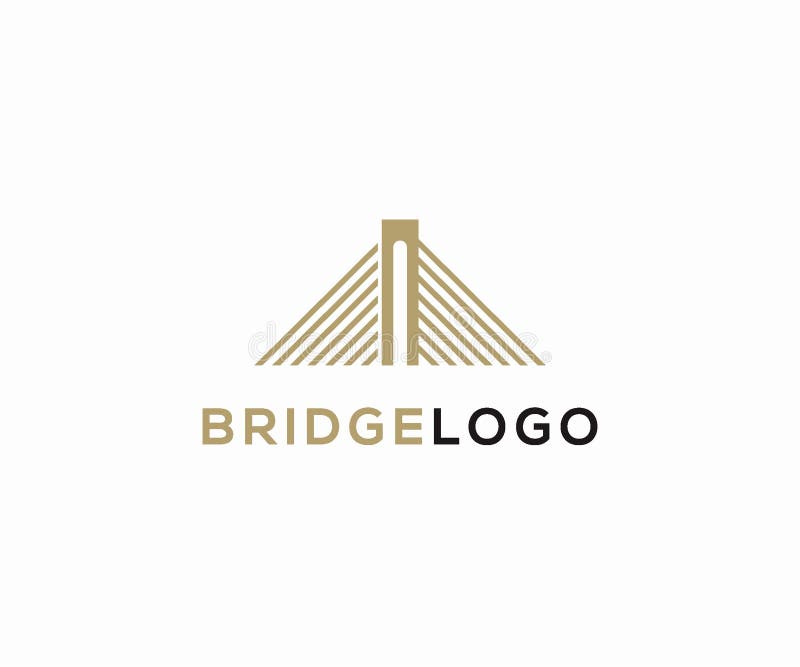 Bridge Logo Icon Design Concept, Construction Logo Design Template ...