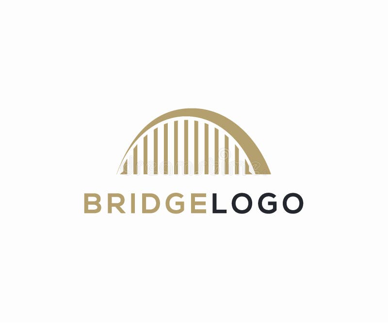 Bridge Logo Icon Design Concept, Construction Logo Design Template ...