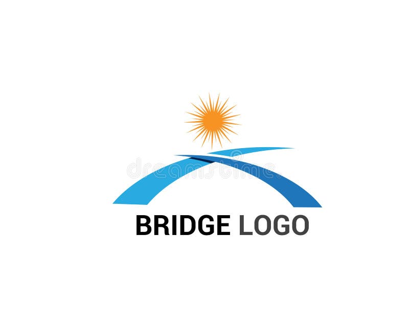 Bridge Logo and Symbol Vector Template Building Stock Vector ...